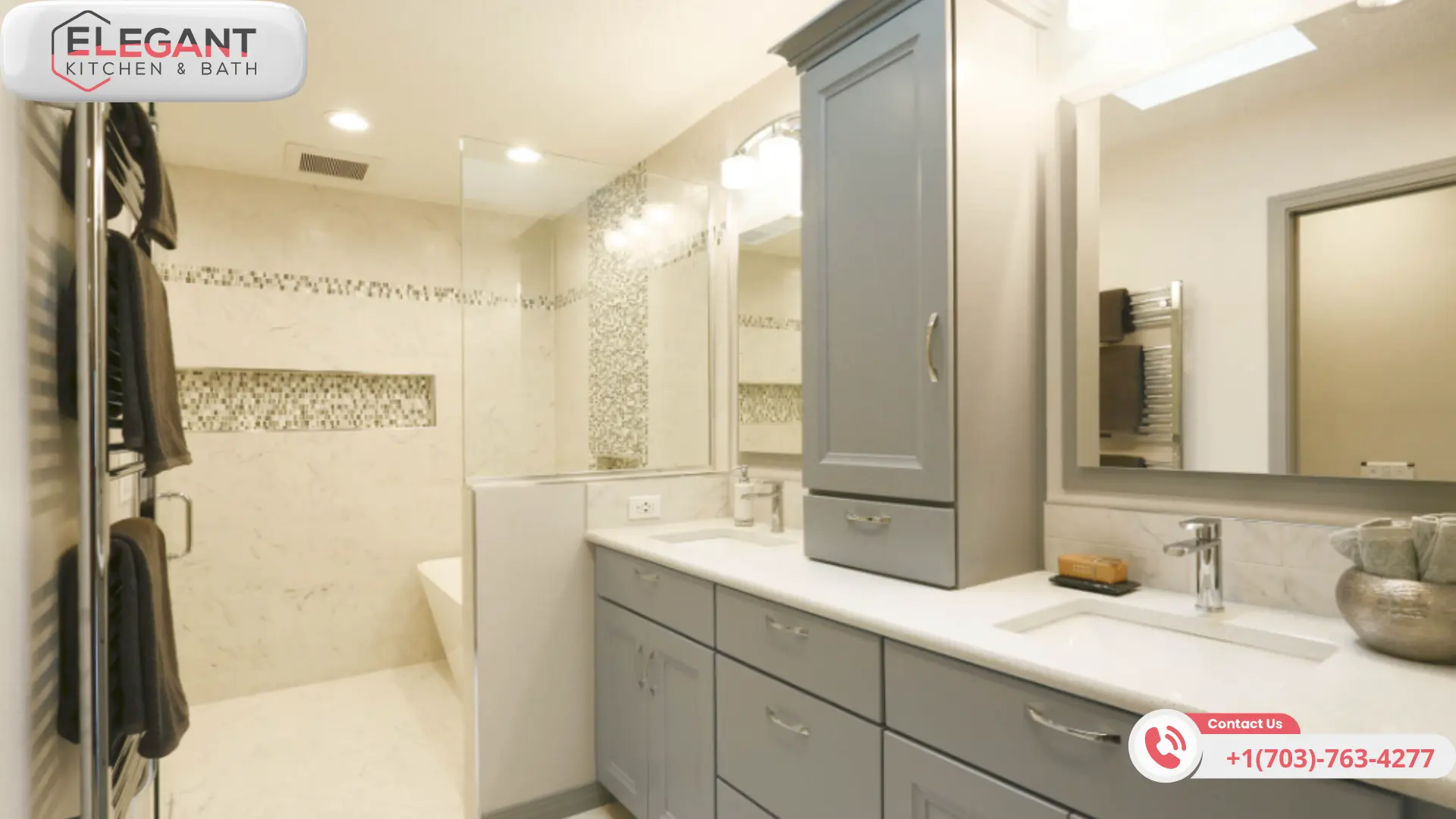 Affordable And Fresh Looking Bathroom Remodeling In McLean